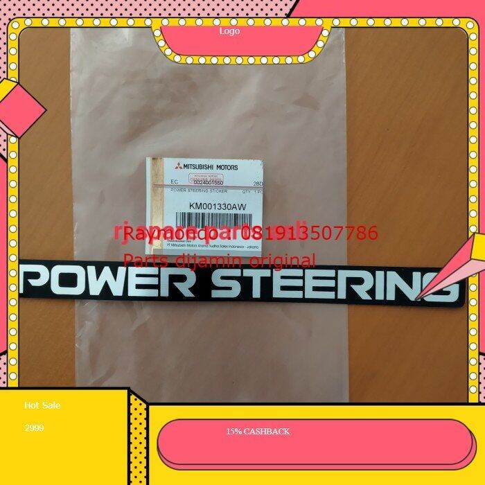 Stiker power steering L300 KM001330AW | Lazada Indonesia