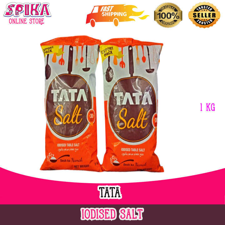 TATA IODISED SALT 1 KG | Lazada