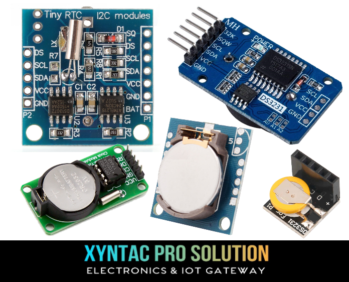 DS1302 DS1307 DS3231 RTC IIC I2C Real Time Clock Battery Arduino ...