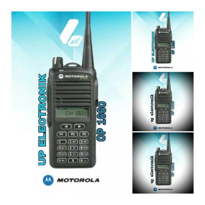 Radio HT Motorola CP 1660 UHF Low 350 MHZ | Lazada Indonesia