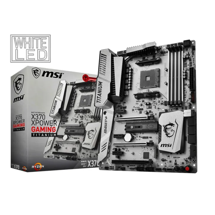 MAINBOARD (เมนบอร์ด)MSI X370-XPOWER-GAMING-TITANIUM Chipset X370 XPOWER ...