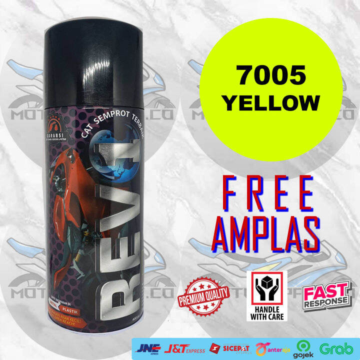 Cat Semprot RevOne Premium Fluorescent Yellow / Kuning 7005 – Pilok Pilox | Lazada Indonesia