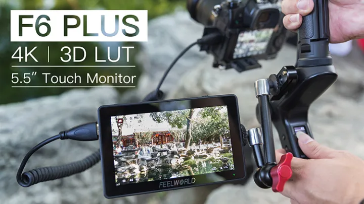 FEELWORLD F6 PLUS V2 6นิ้ว3D LUT Touch Screen DSLR กล้อง IPS ...