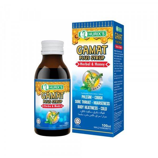 Hurixs Gamat Plus Herba & Madu Cough Syrup (100ml) | Lazada
