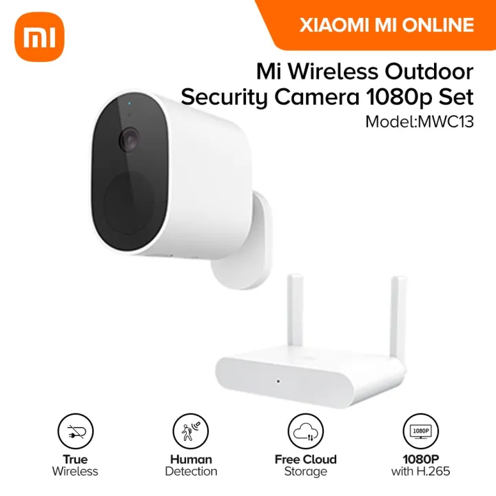 Xiaomi Mi Wireless Outdoor Security Camera 1080p with High Definition ...
