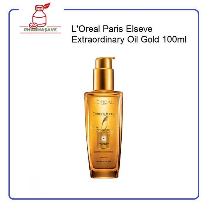 LOreal Paris Elseve Extraordinary Oil Gold (all hair types) | Lazada