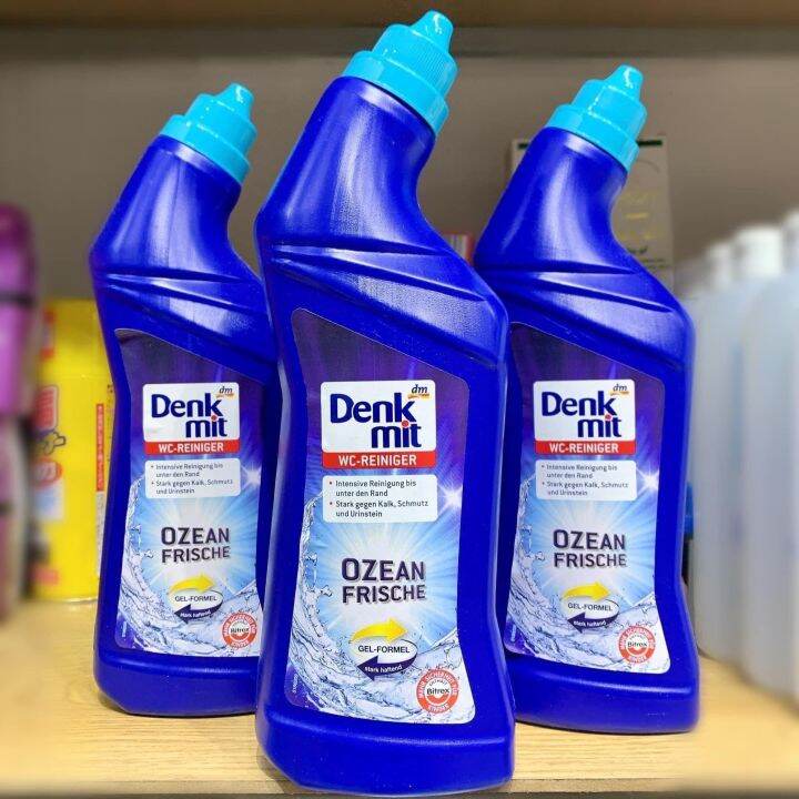 Dung dịch tẩy rửa bồn cầu, nhà vệ sinh Denkmit WC-Reiniger Ozean ...