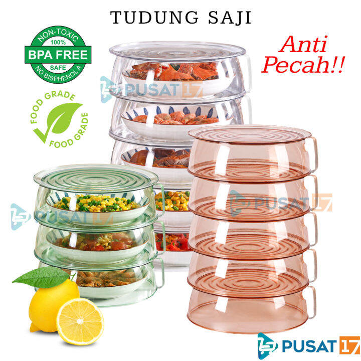PUSAT17 TUDUNG SAJI 3 SUSUN 4 SUSUN 5 SUSUN PREMIUM FOOD GRADE PLASTIK ...