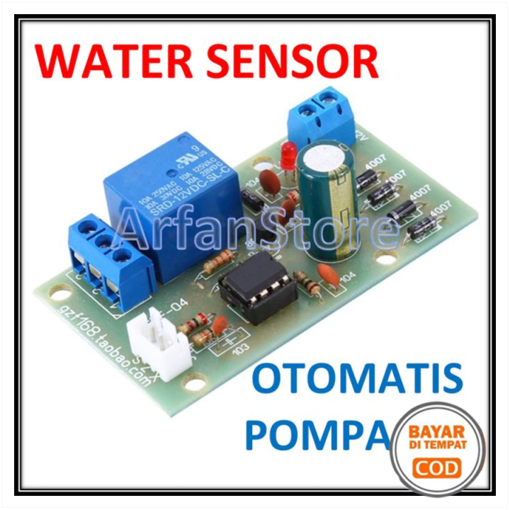 STOK READY!! Liquid Water Level Sensor Controller Module Detection ...