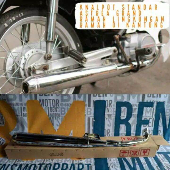 knalpot honda astrea grand bulus sabit legenda impressa | Lazada Indonesia