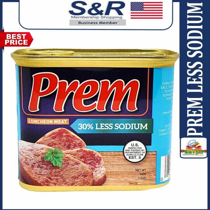 PREM Less Sodium | Iloilo's Best x S&R Membership Shopping | | Luncheon ...