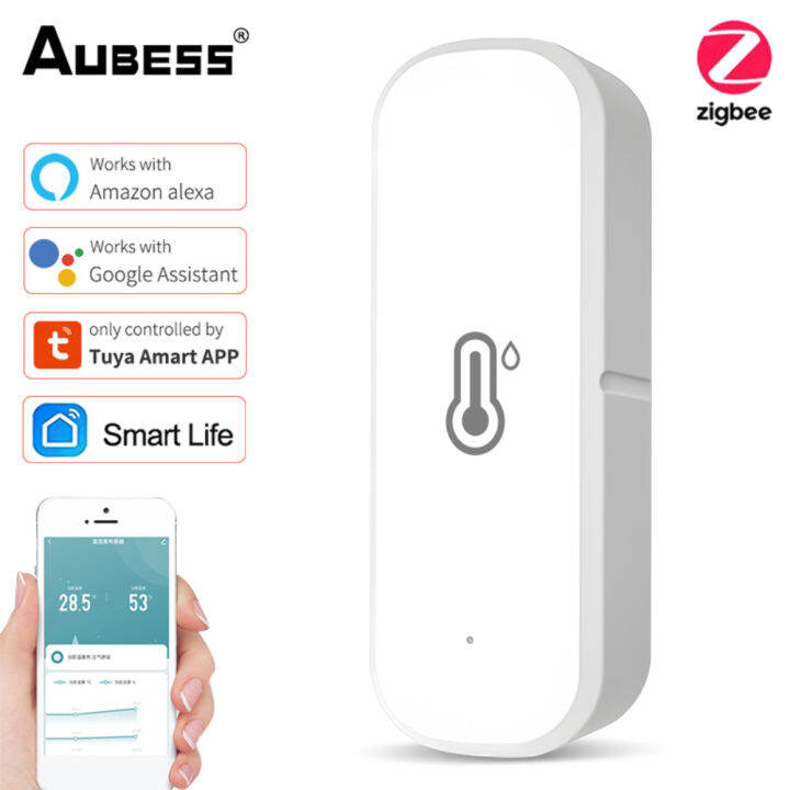 Tuya Sensor Temperatur Pendeteksi Suhu dan Kelembapan, Jarak Jauh WiFi ... Tuya Sensor Temperatur Pendeteksi Suhu dan Kelembapan, Jarak Jauh WiFi ...