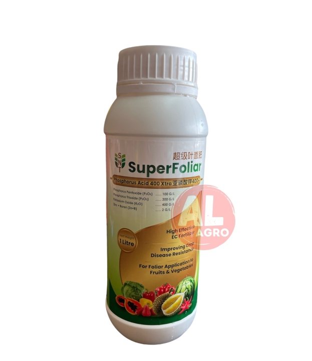1L SNT SuperFoliar Phosphorus Acid 400 Xtra (2 in 1 Rintangan Penyakit + Baja Foliar) - Durian ...