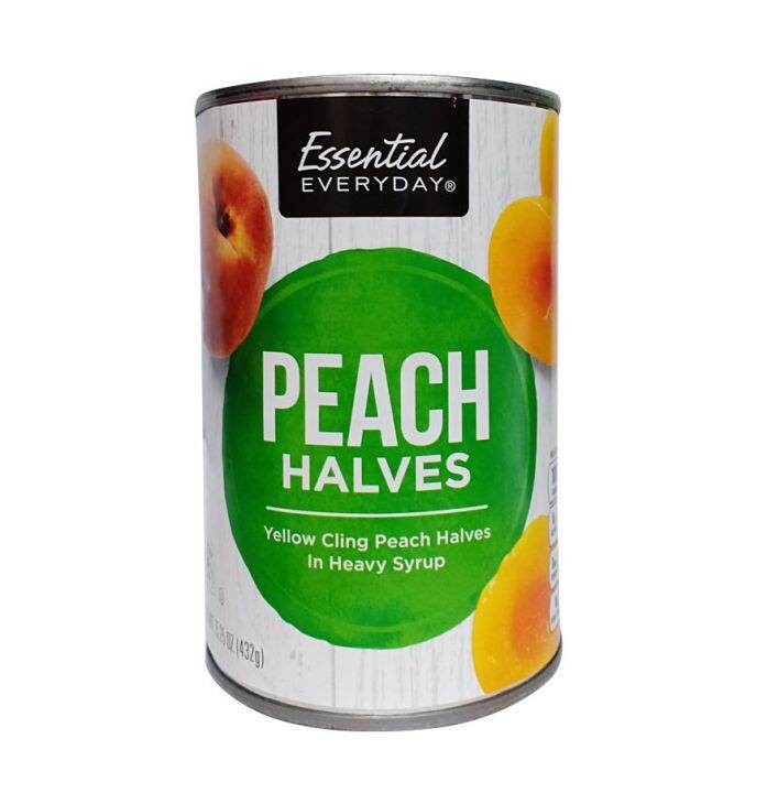 Essential Everyday Peach Halves ( 432g ) | Lazada PH
