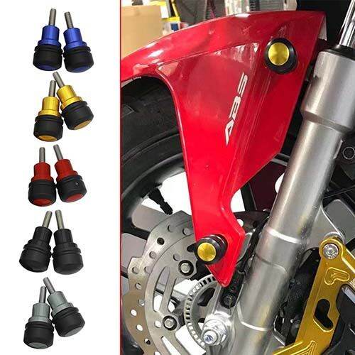 SEMSPEED Motorcycle M6 Front Fender Fork Protector Frame Slider Screw ...