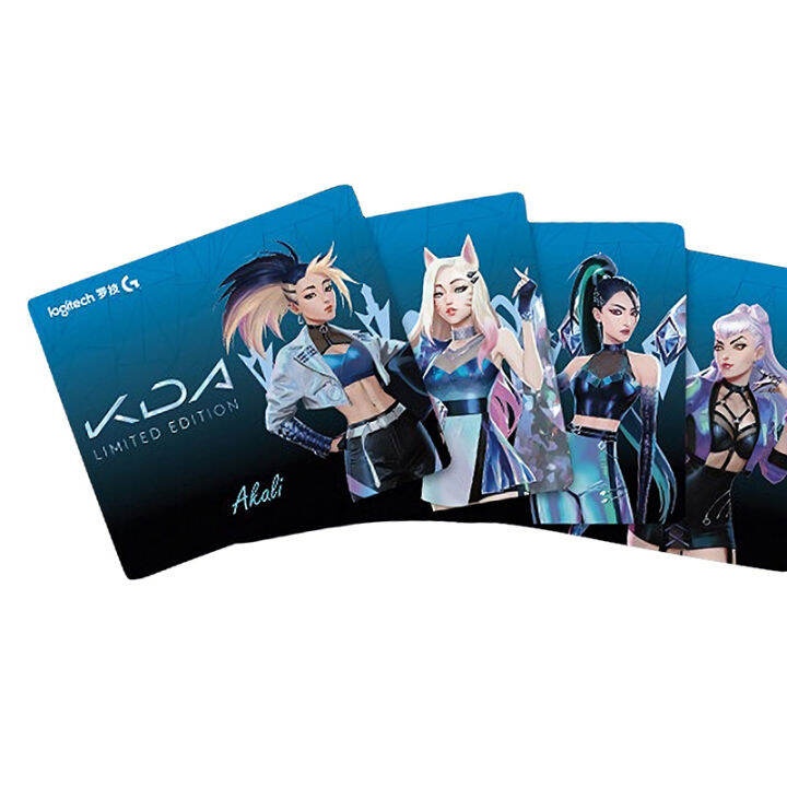 LOGITECH KDA Mouse pad size 400X460 mm | Lazada.co.th