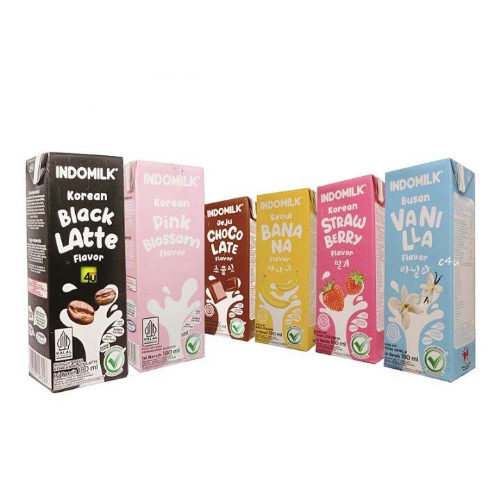 INDOMILK - Susu UHT - 180 ml | Lazada Indonesia