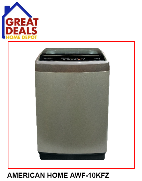 GREAT DEALS AMERICAN HOME AWF-10KFZ (10kg) FULLY AUTO WASHING MACHINE ...
