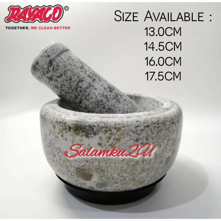 LESUNG BATU / GRANITE STONE MORTAR AND PESTER | Lazada