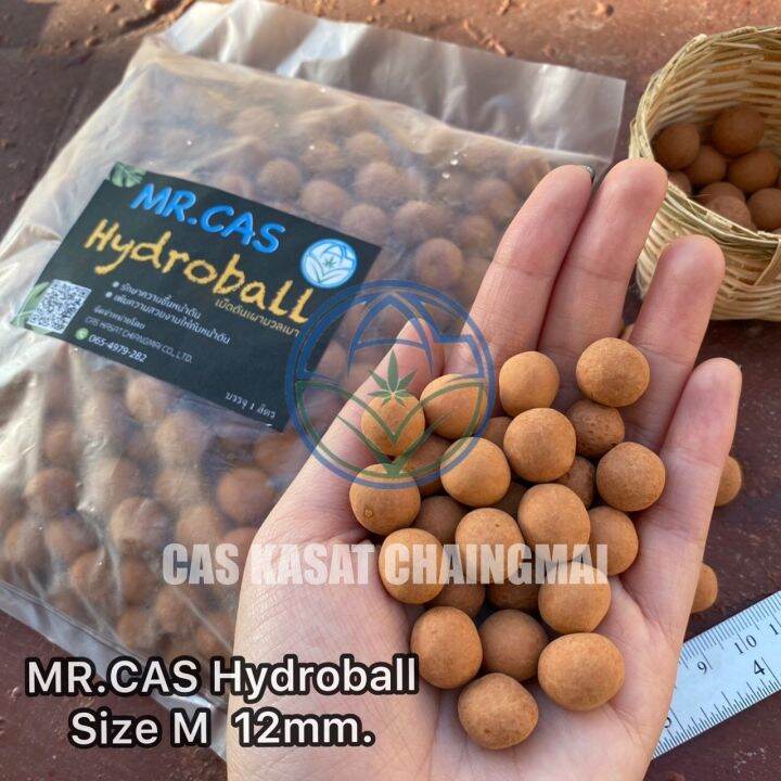 Hydroball เม็ดดินเผามวลหนัก 20ลิตร ไซส์M ขนาด12mm | Lazada.co.th