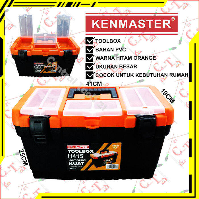 Tool Box Besar Kenmaster H415 Toolbox Tool Kit Tempat Menaruh Perkakas ...