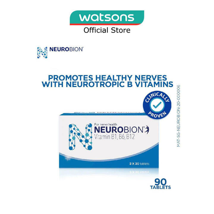 NEUROBION Tablet (For Nerve Health) Value Pack 30S X 3 | Lazada Singapore