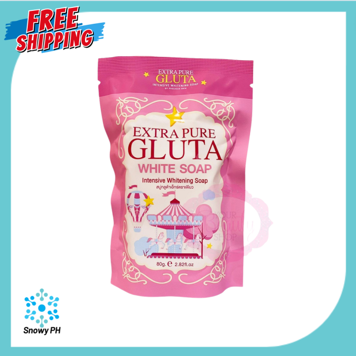 Snowy PH Authentic Extra Pure Gluta White Soap to Remove Dead Skin ...