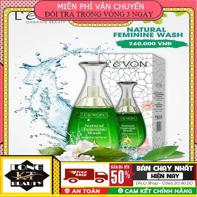 [Chính hãng - Mỹ Phẩm Mocha Beauty] Dung Dịch Vệ Sinh Phụ Nữ L’evon NATURAL FEMININE WASH ...