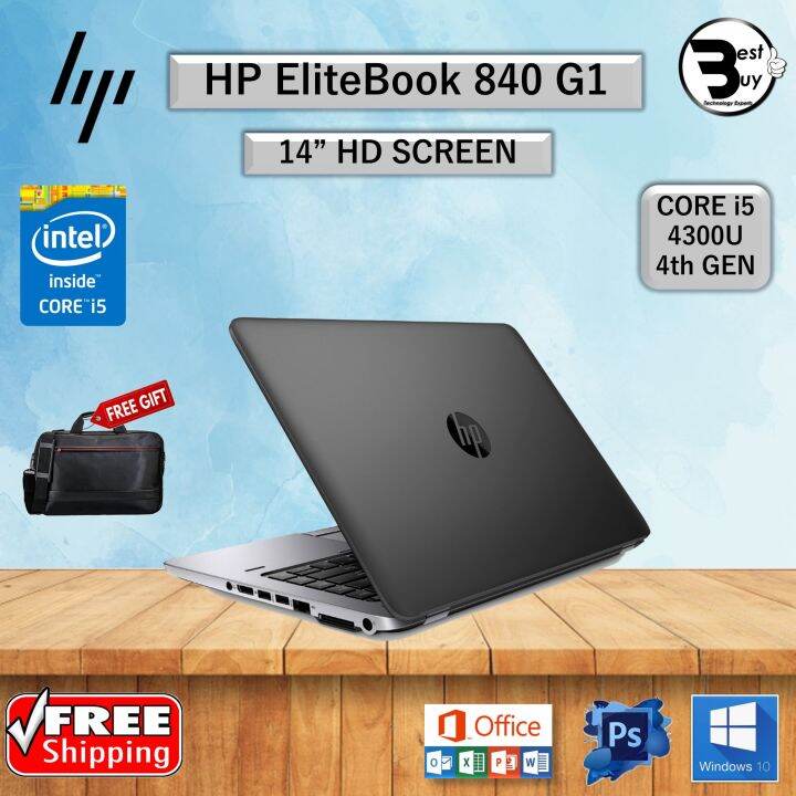HP Elitebook 840 G1 - CORE i5 (4th GEN) 14" HD / UPTO 16GB RAM / 1 TB ...