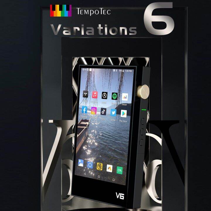 Tempotec V6 DAP Android HIFI Music Player MP3 Portable Dual AK4493SEQ ...