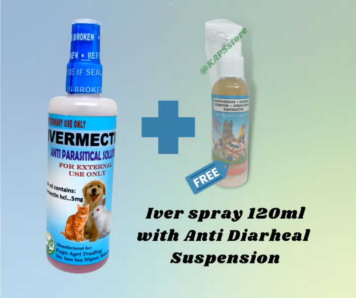 Spray for Mange 120ml parasite mites lice for Rabbits Dogs Cats other ...
