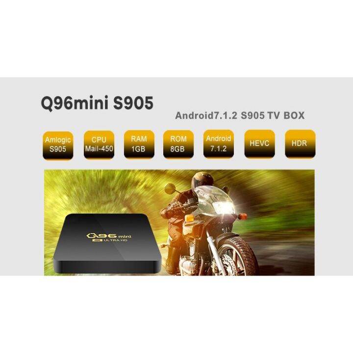 Q96 Mini Smart TV Small Body Easy To Place Amlogic S905 4K HD Media ...