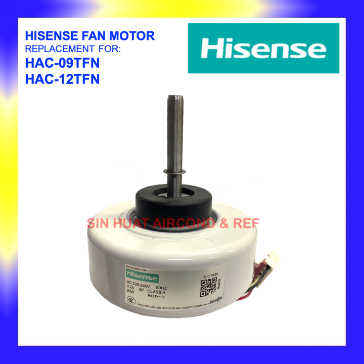 Hisense Indoor Fan Motor HISENSE AN10TQG AN13TQG Replacement Motor ...