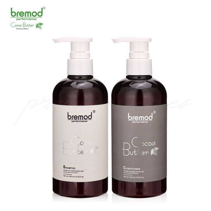 Bremod Cocoa Butter Hair Shampoo or Conditioner 400ml | Lazada PH