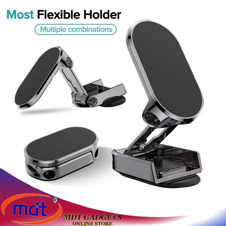 Strong Magnetic Car Phone Holder Mount Rotatable Smartphone Stand ...