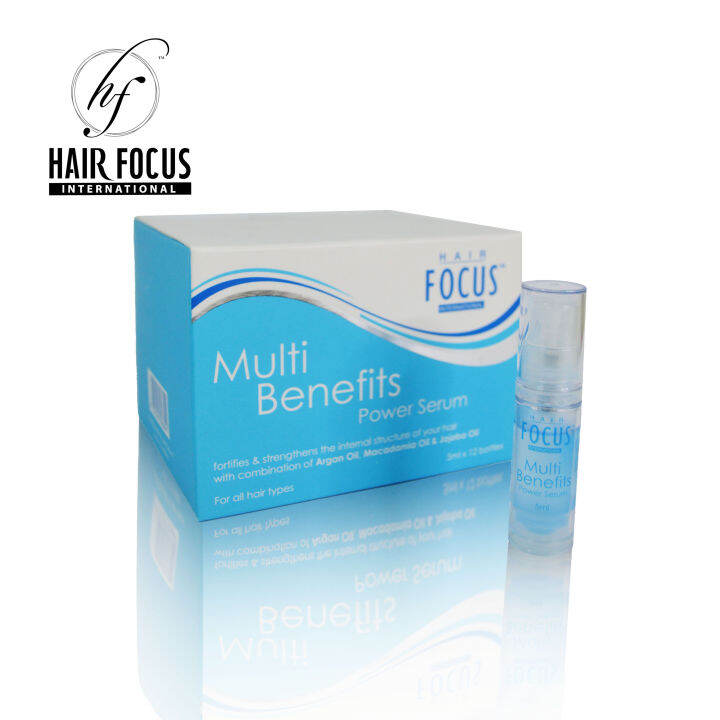 [HAIR FOCUS] Multi Benefits: Power Serum (5ML x 12 Bottles) | Lazada