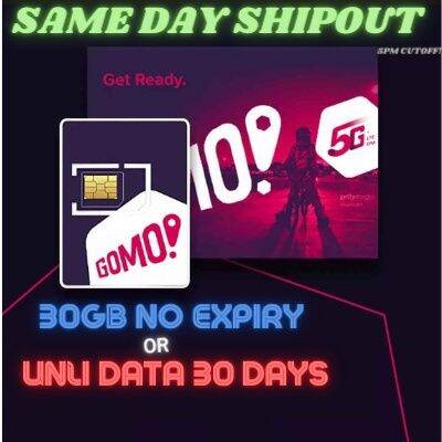 GOMO SIM Card with 25GB/30GB No Expiry or UNLI DATA 30 Days (ON HAND) | Lazada PH