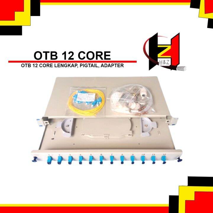 Otb 12 Core Lengkap / Odf /Roset 12 Core Lengkap Pigtail SC UPC FTTH ...