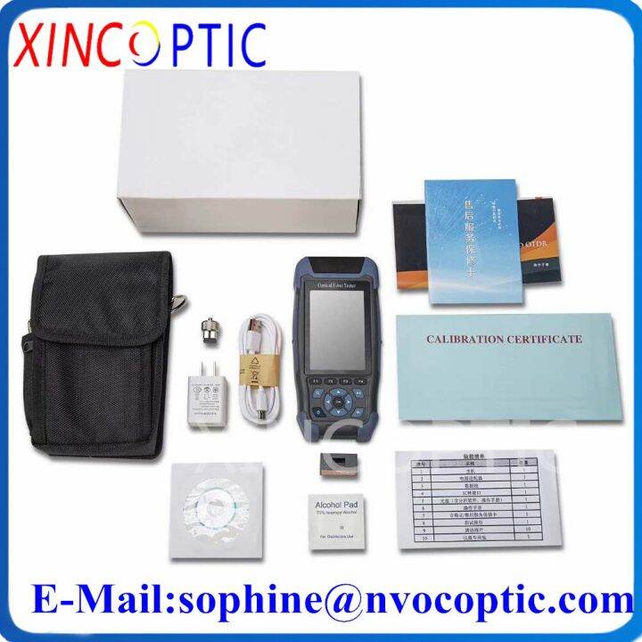 Reflectometer Optic Fiber OTDR mini Tester Pro Cable Meter Power Fiber ...
