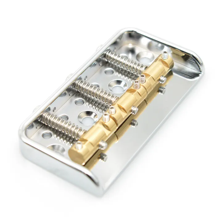Short Tele Bridge Brass 3-Saddles for Telecaster Style Aluminum Alloy ...