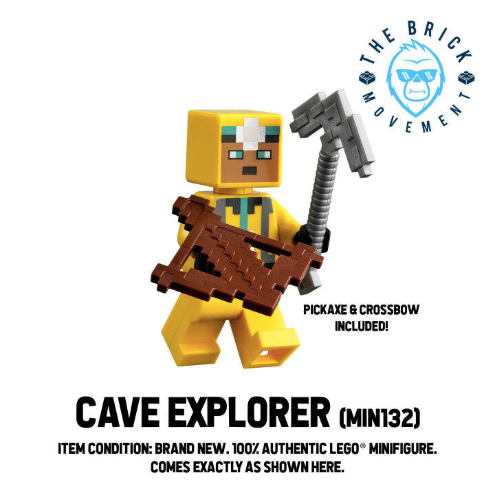 LEGO® MINECRAFT Cave Explorer Minifigure | Lazada PH