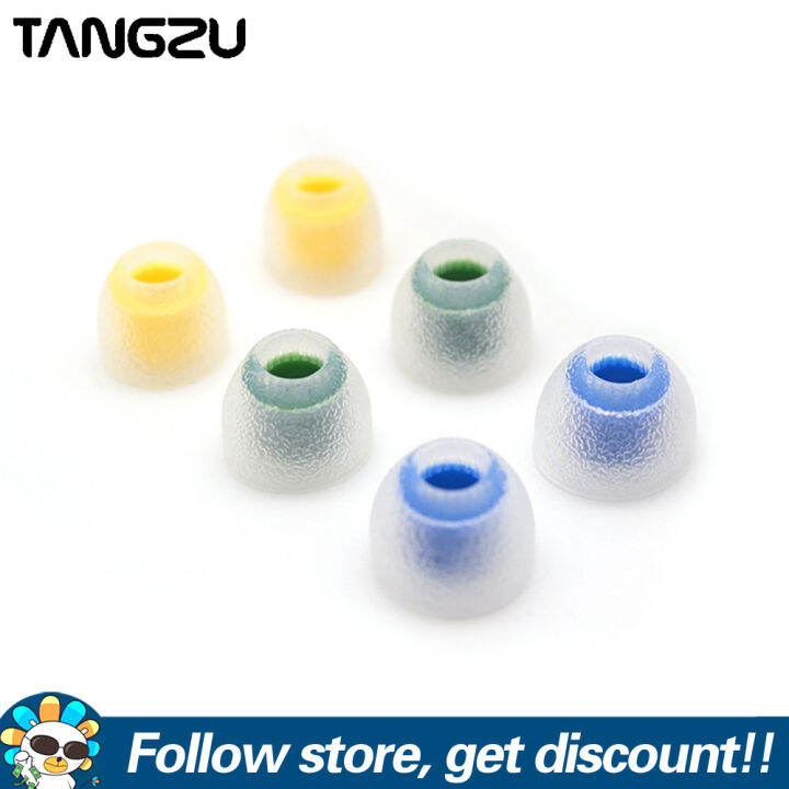 TANGZU Tang Sancai Eartips 3 Pairs(6pcs) Ear Sleeve Earcaps L M S ...