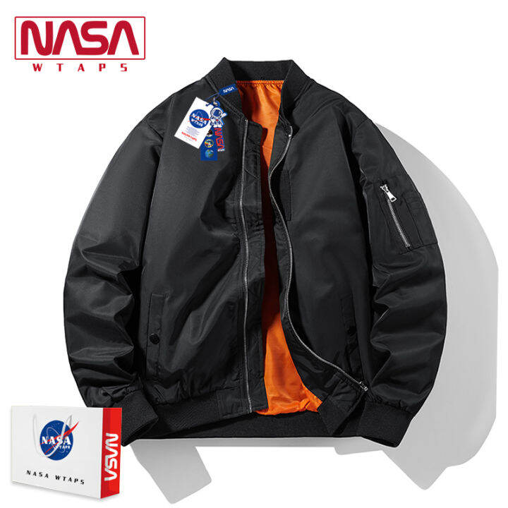 NASA WTAPS flagship store American bomber jacket men's spring loose ...