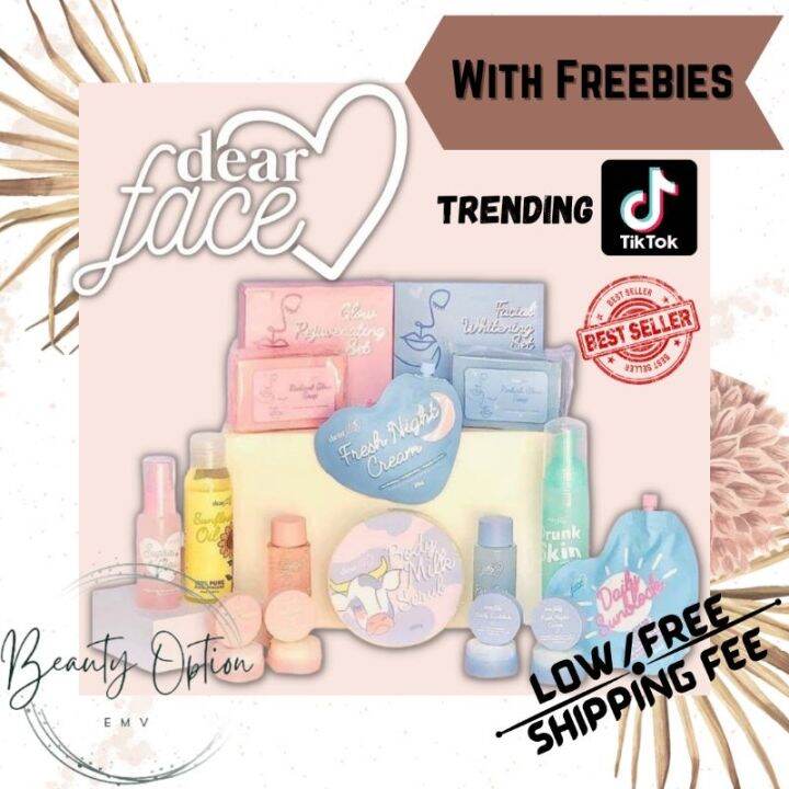 Skin care product-X Dear Face Drunk Skin/ Dear Face Supra Glow/ Dear ...