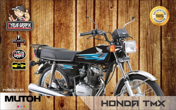HONDA TMX 155 STOCK GLOSSY DECALS | Lazada PH