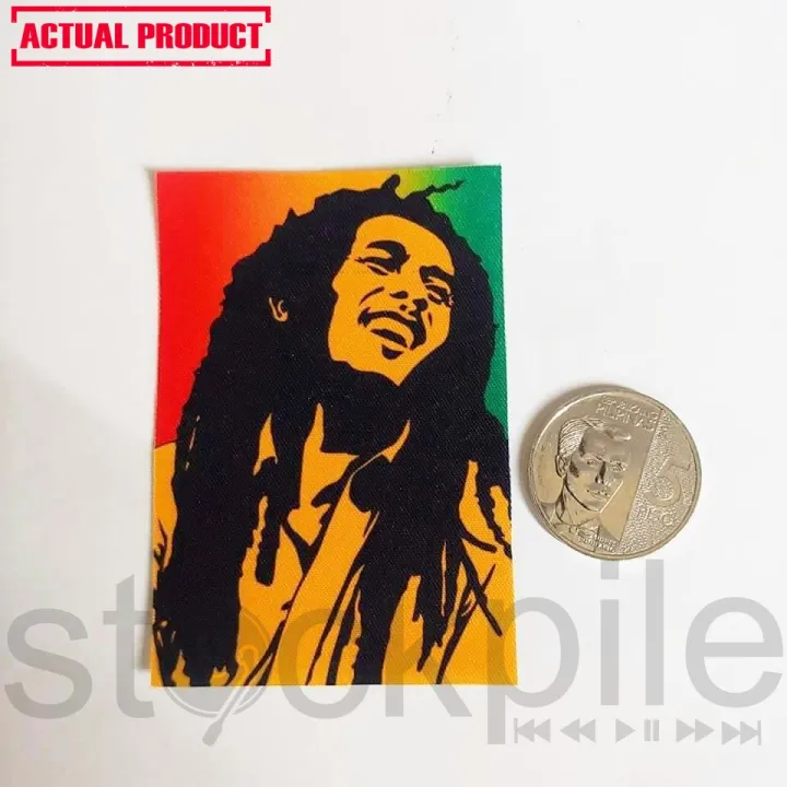 BOB MARLEY RASTA REGGAE IRON ON PATCHES | Lazada PH