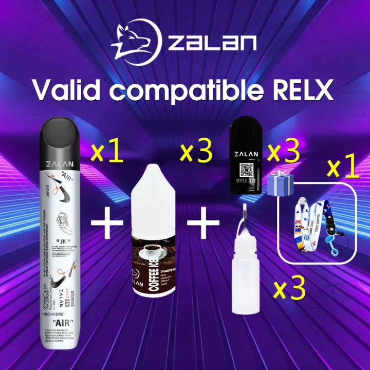 ZALAN R5 INFINITY Mod VapeR(Rechargeable) refil Pods 23optional Flavor ...