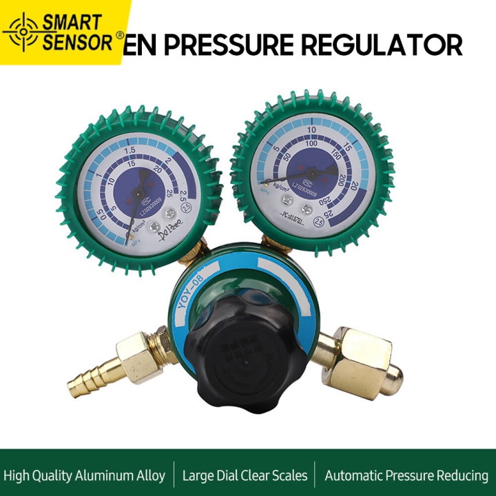 Smart Sensor Oxygen Pressure Regulator Welding G-as O2 Pressure Gauge ...