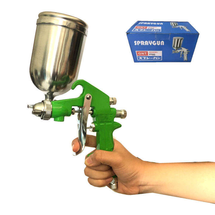 Spray Gun F75G GNT Tabung Atas 400mm Semprotan Cat Duko Mrp Merk Lakoni ...