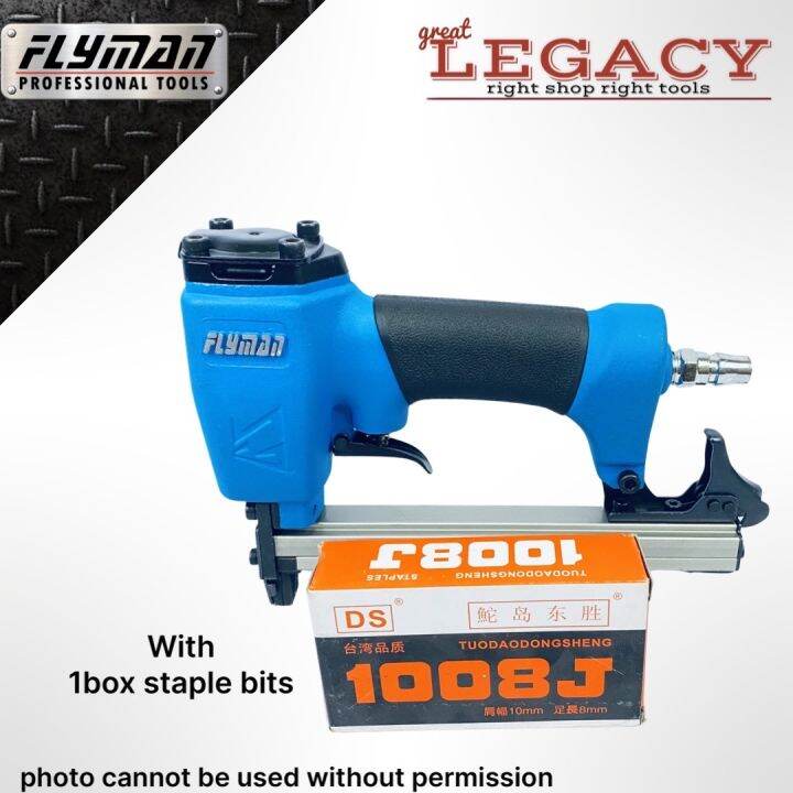 GL ORIGINAL Flyman USA Pneumatic Air Tucker FLY-1013J with Staple 1 box ...